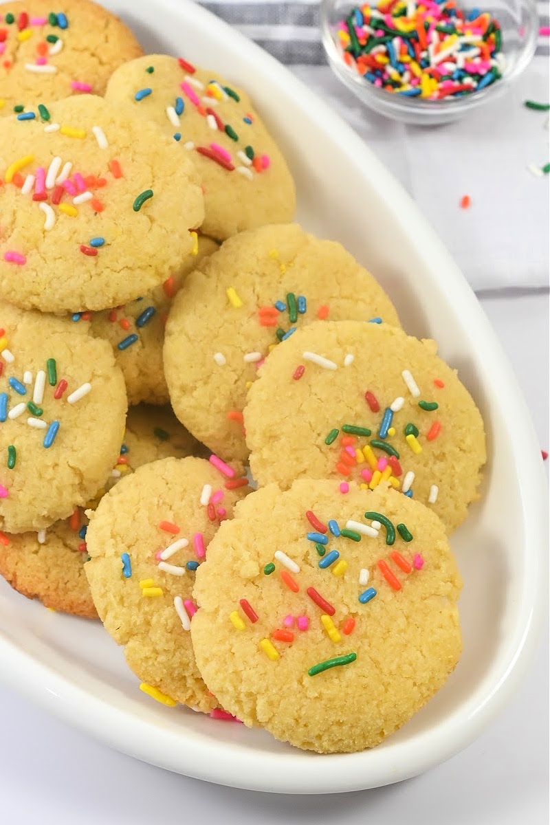 Keto Cake Mix Cookies - Only Three Ingredients
